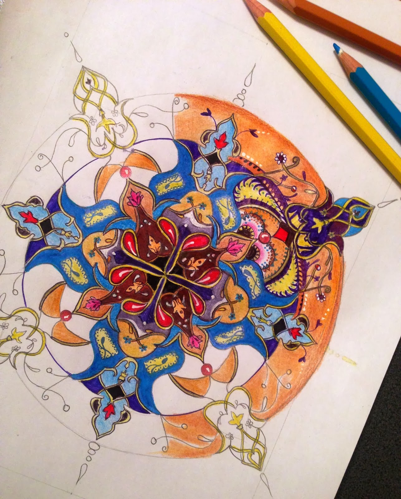 Beauty in colours - Arabesque - Dreams of an Architect