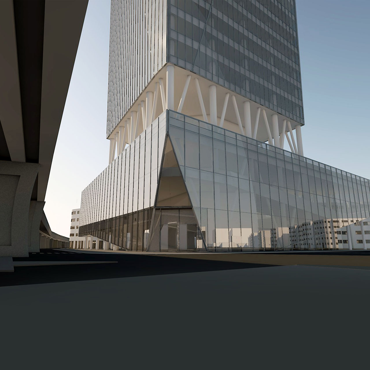 Turn de birouri în Pipera - Dreams of an Architect